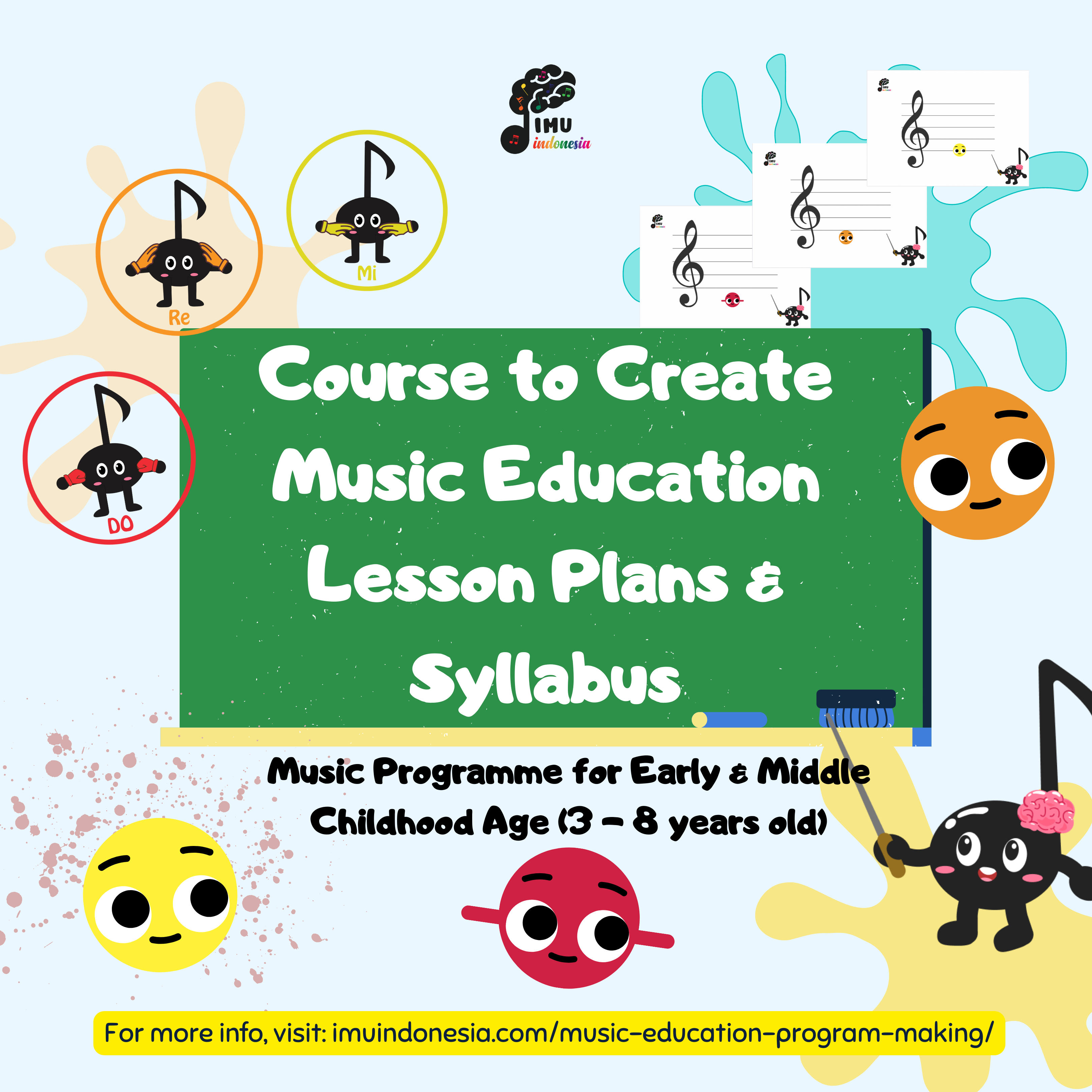 Course to Create Music Education Lesson Plans & Syllabus Level 1 - IMU